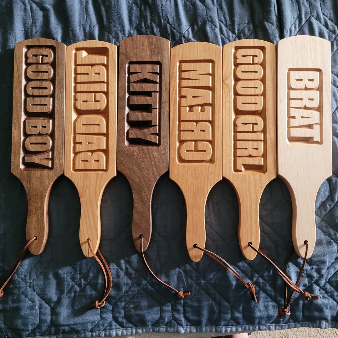 14 Inch Paddle With Custom Inset Stamp Lettering - Etsy