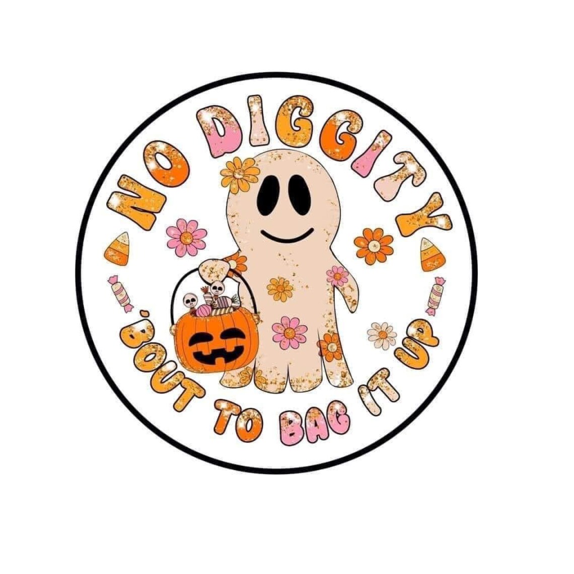 No Diggity Trick or Treat Svg Halloween Svg Trick or Treat - Etsy