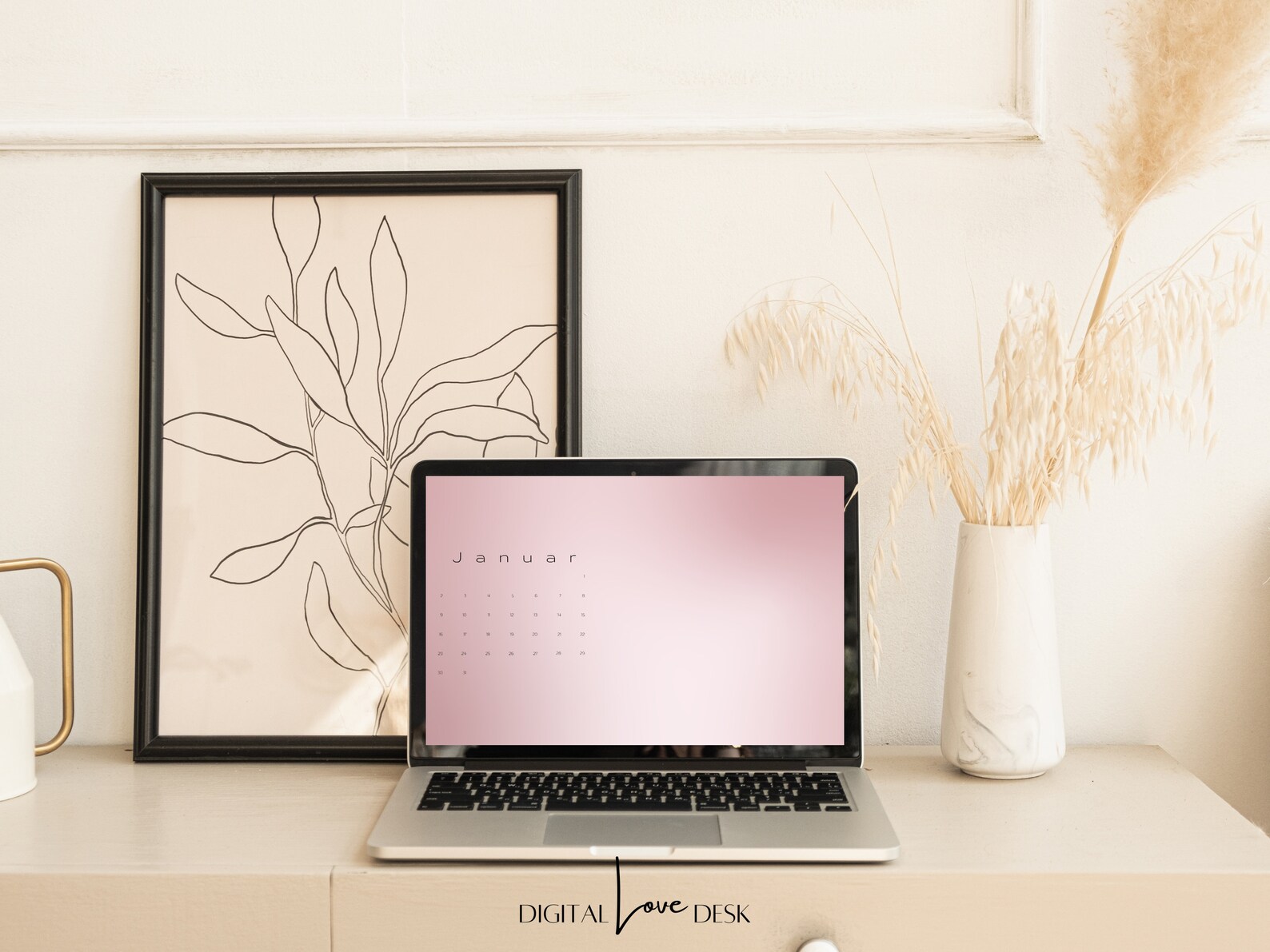 2023 Desktop Calendar Wallpaper Organization Screen PC - Etsy