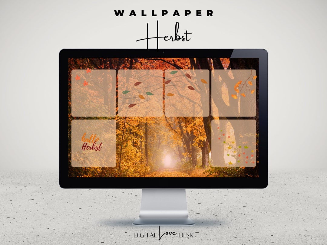 Autumn Desktop Wallpapers Desktop Organizer PC and MacBook Wallpaper ...