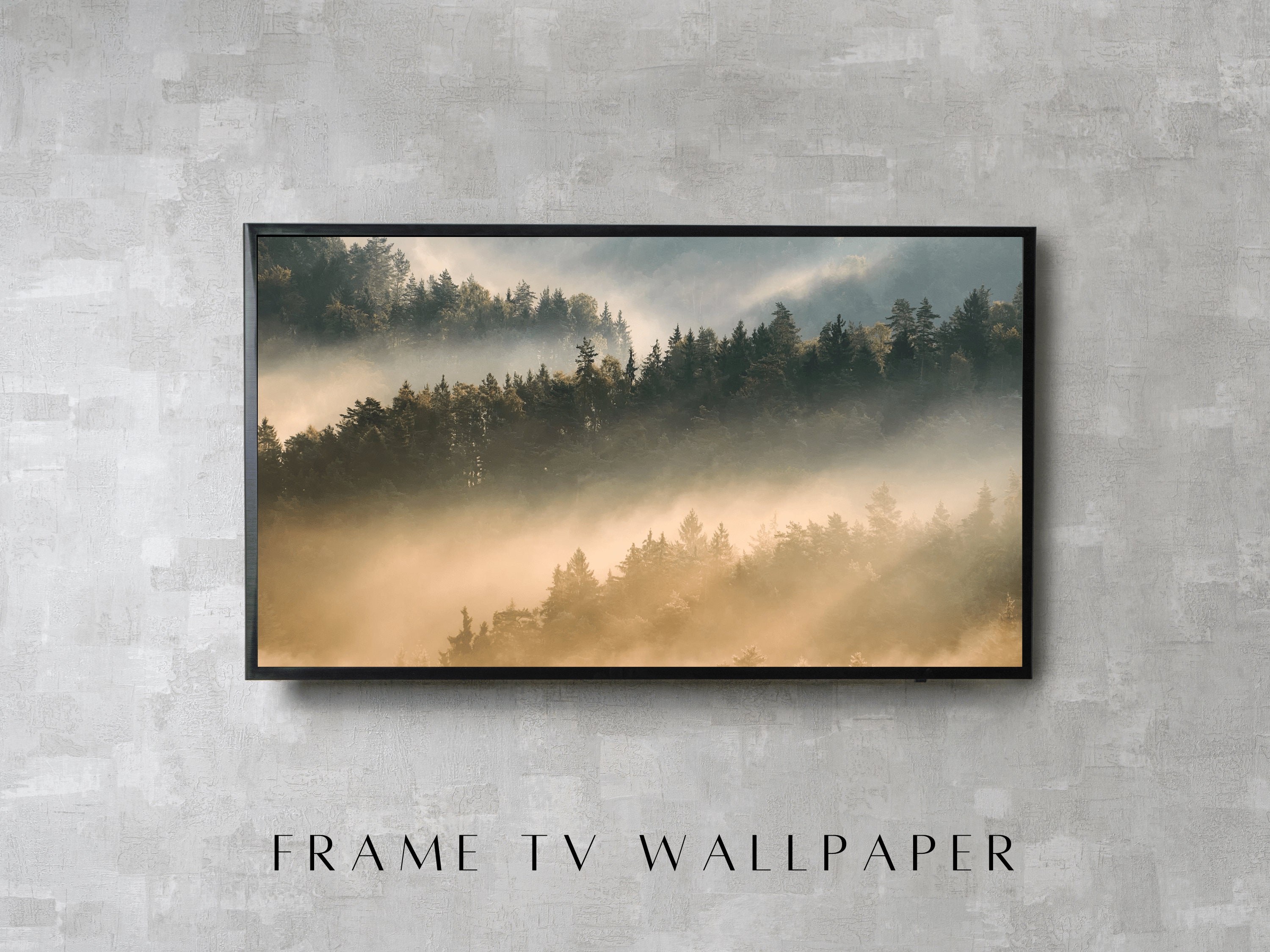 Frame TV Design Frame TV 4k Modern Organic Boho Neutral - Etsy
