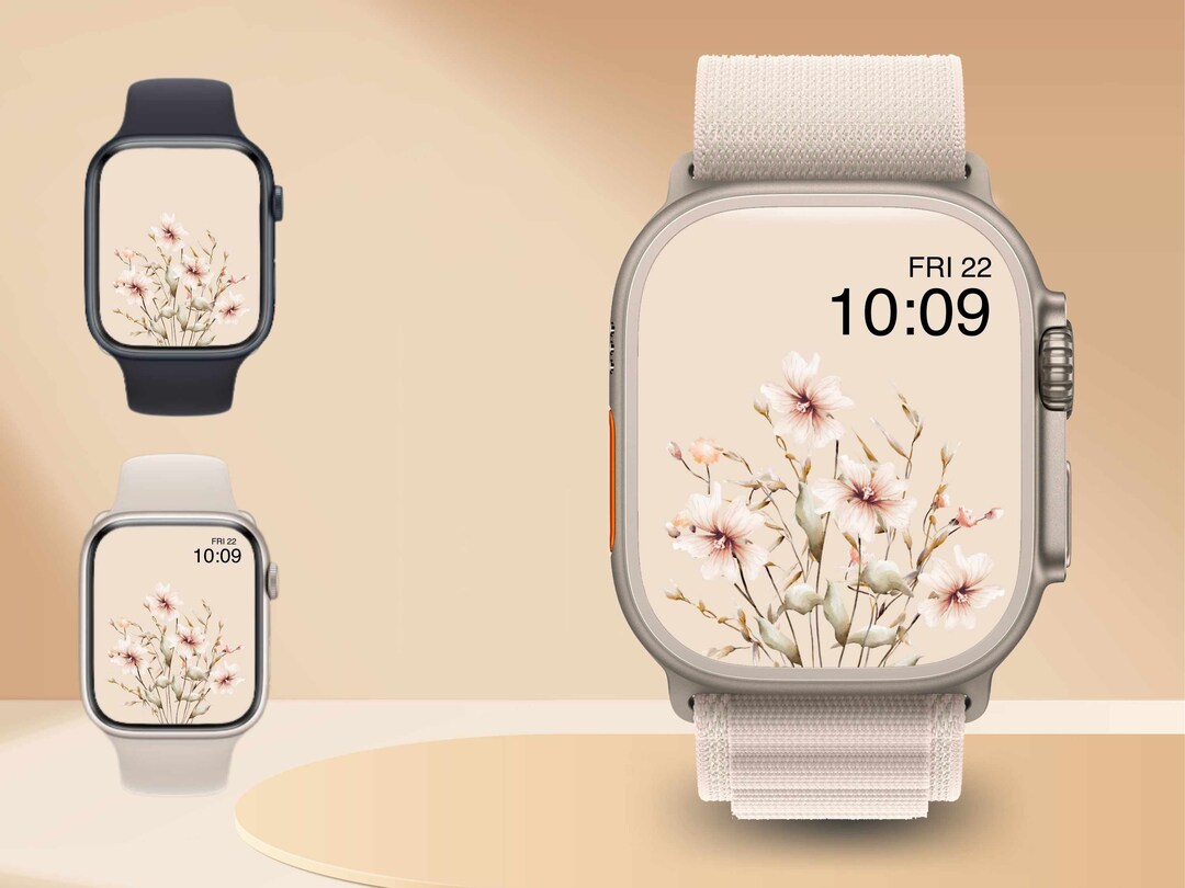 Sweet Little Dried Flowers Smart Watch Wallpaper, Smart Watch ...