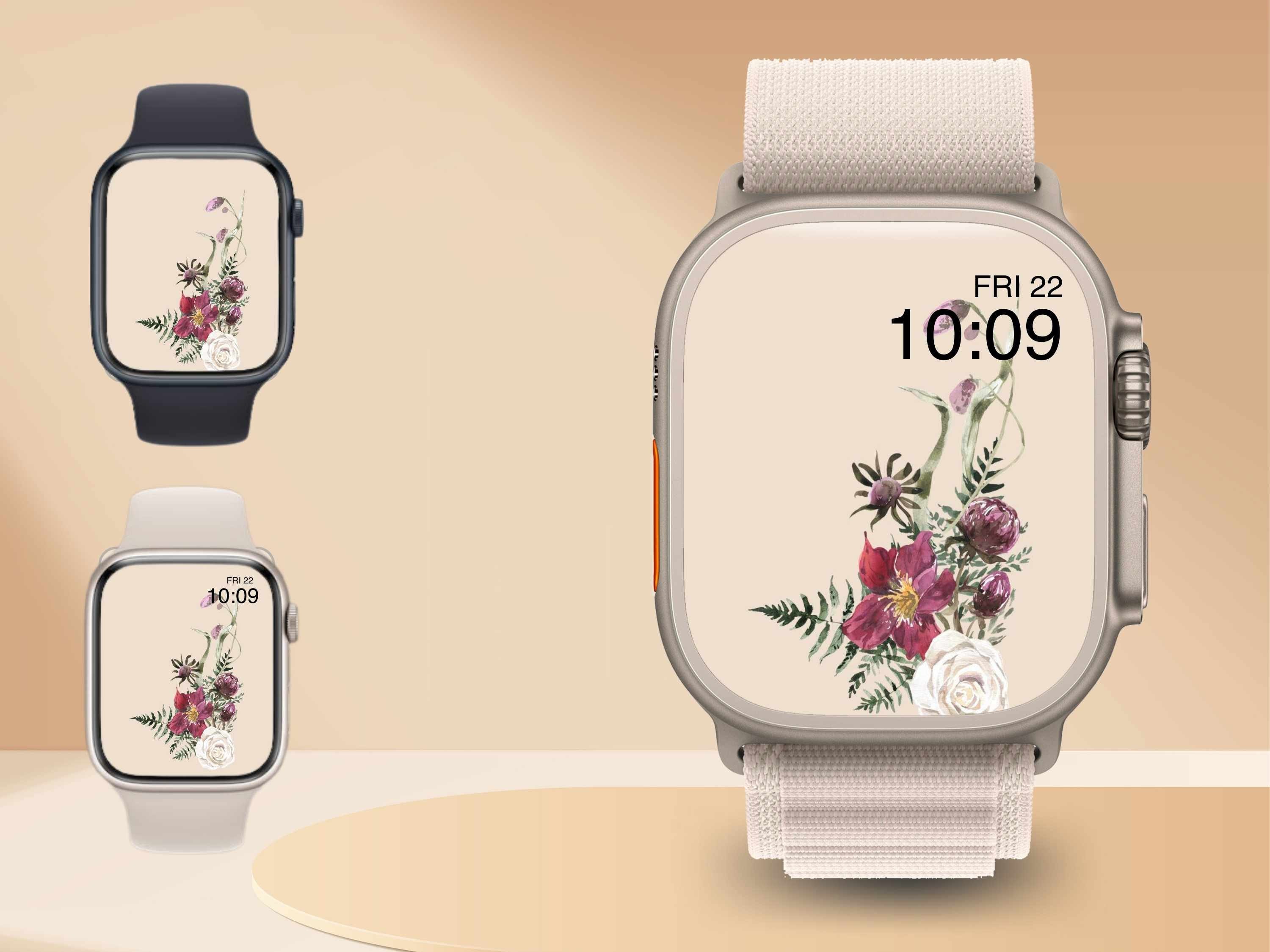 Smart Watch Wallpaper Smart Watch Background Apple Watch - Etsy