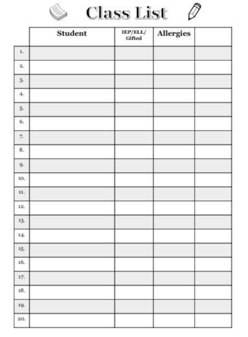 Peach Themed Lesson Planner - Etsy
