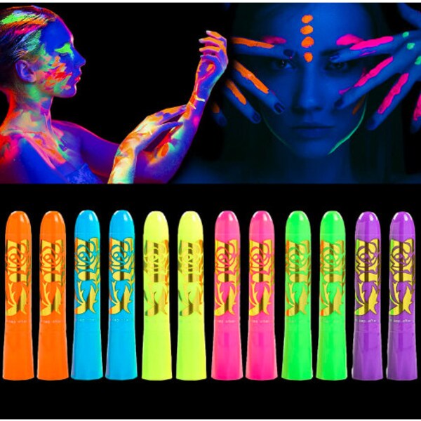 Neon Body Paint - Etsy