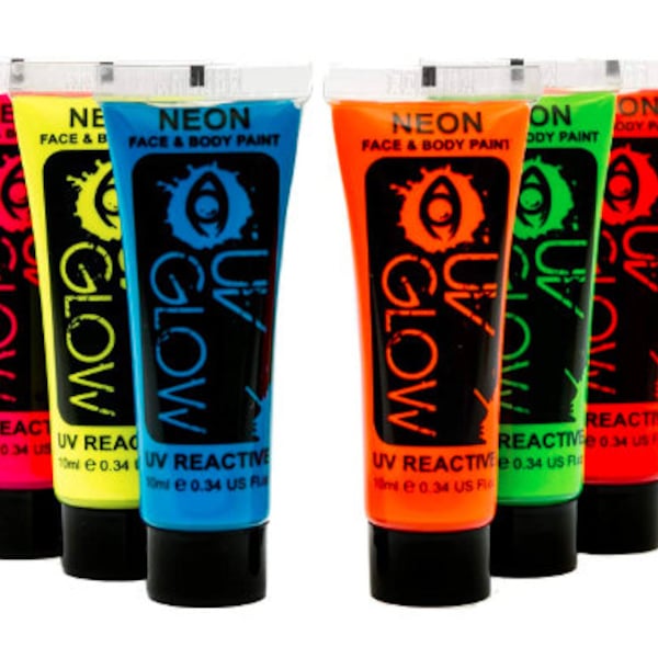 Neon Body Paint - Etsy