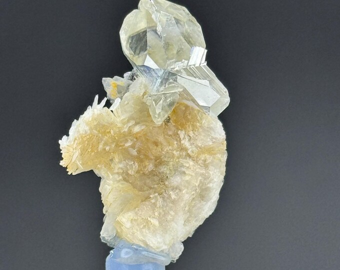 Gemmy Transparent Cerussite With Barite in Perfect Conditions - Etsy