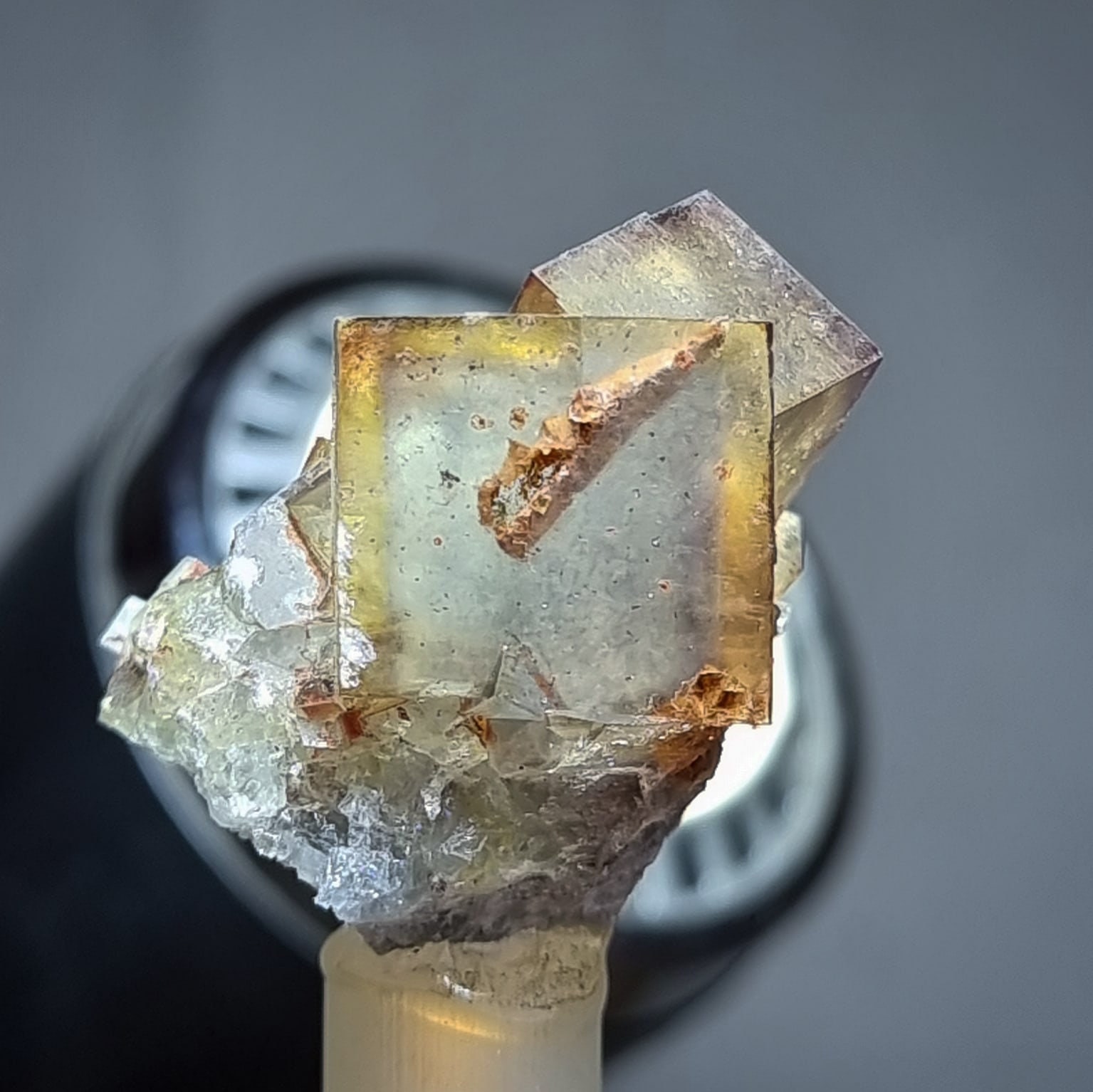 Fluorite With Matrix 3.5x2.5x2.5 Cm - Etsy