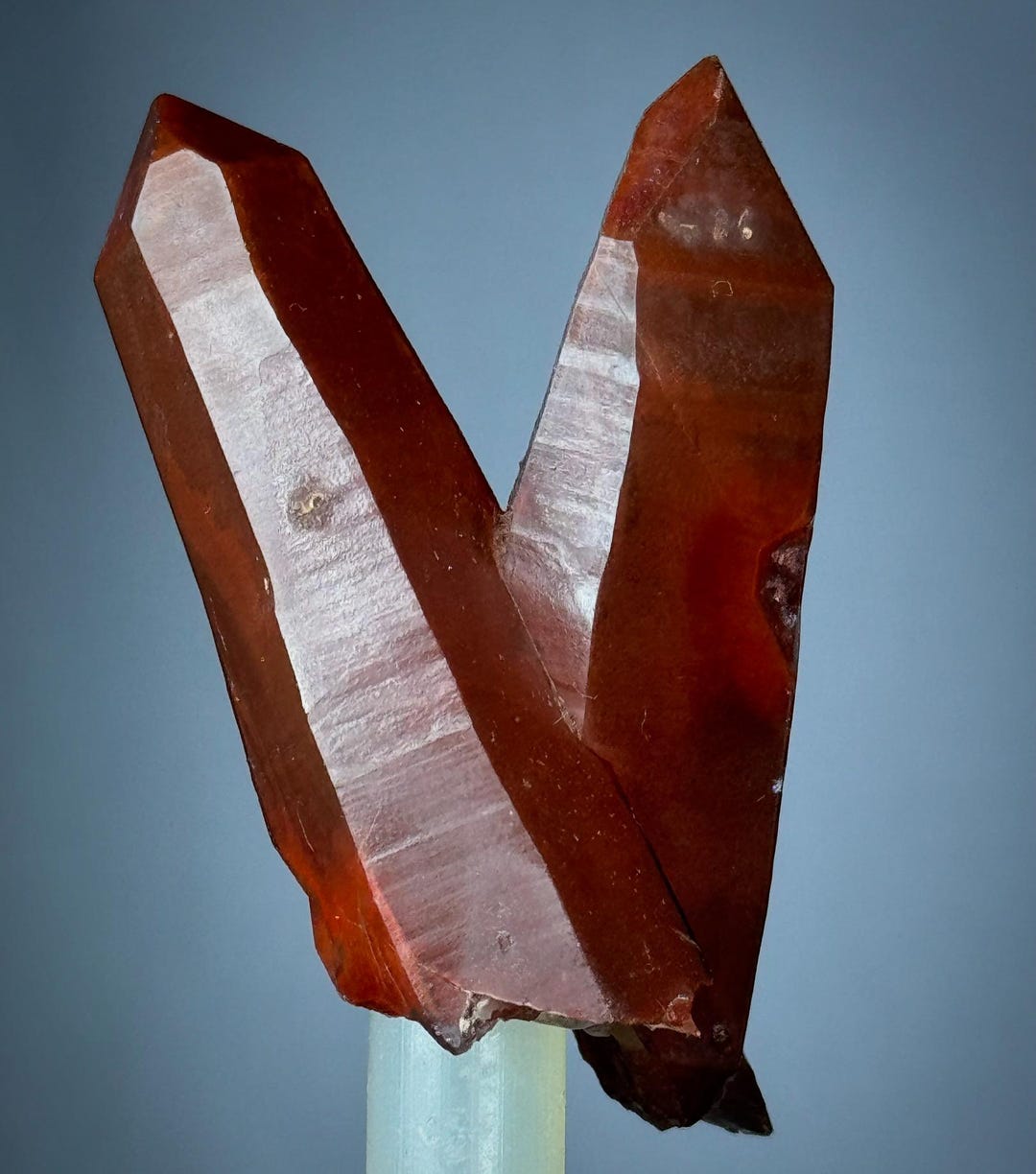 Twin Red Quartz Crystals in Perfect Conditions 7.5x3x3 Cm, 52 Grams - Etsy