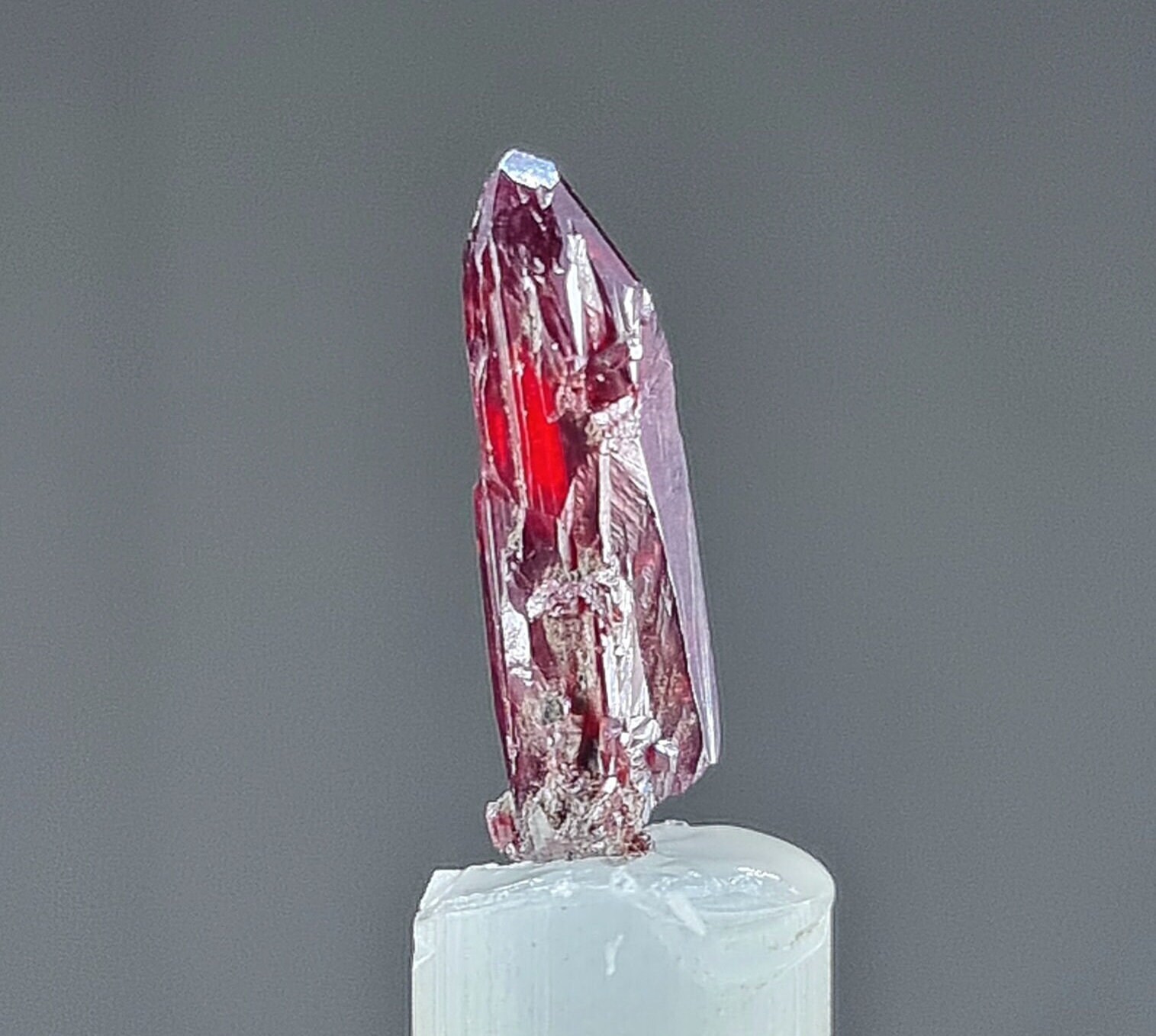 Proustite Floater Crystal in Perfect Conditions 2x0.5x0.5 Cm - Etsy