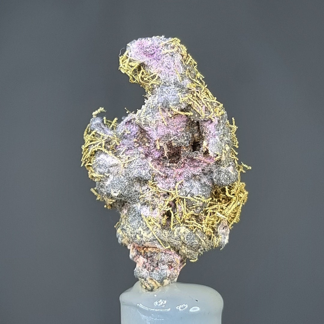 Gold Fibers With Erythrite 3.5x2x2 Cm - Etsy