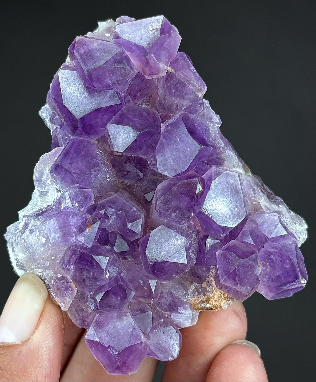 Rare New Find Amthyst Likely Cubic Formation Crystals in Perfect ...