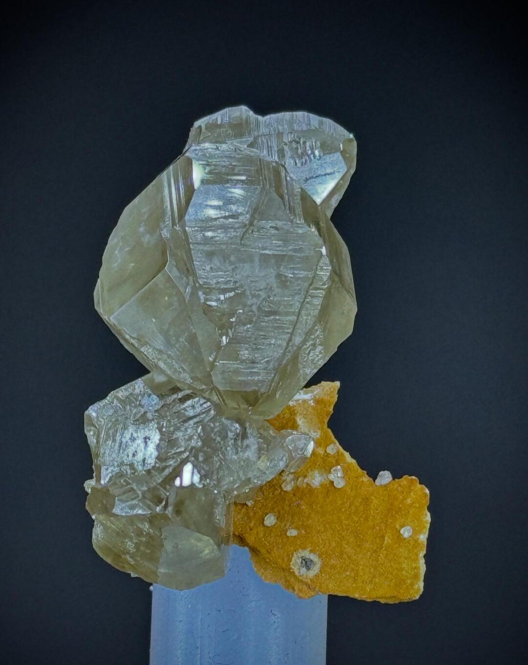 Gemmy Transparent Cerussite With Barite in Perfect Conditions - Etsy