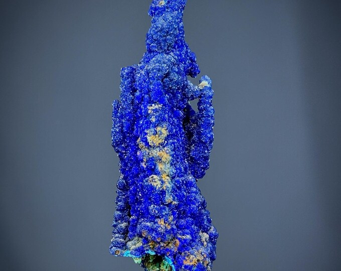 Azurite on Geotite Stalactite in Perfect Conditions E - Etsy