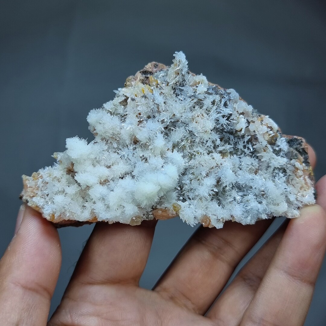 Fibrous Cerusite With Galena in Perfect Conditions 10x6x4 Cm - Etsy
