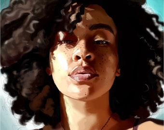 Art Prints, Black Art, African American Art, Portrait Art, Canvas Art ...