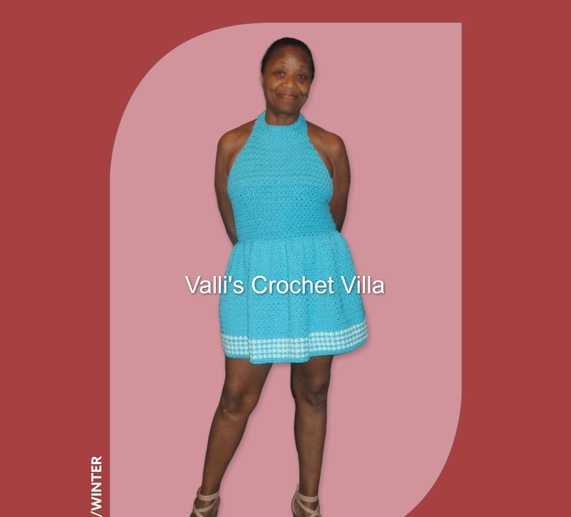 PATTERN ONLY Backless Halter Dress - Etsy