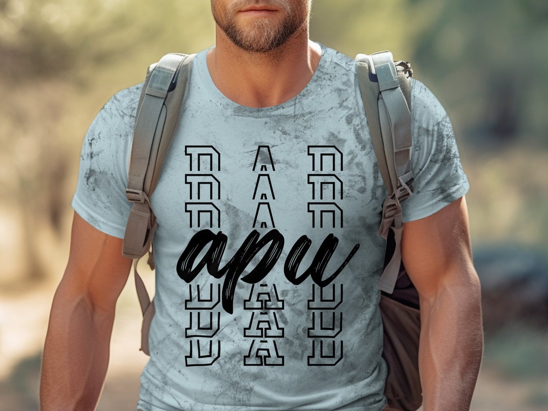 Apu and Dad, Hungarian Nickname T-shirt, Fathers Day Shirts, Cool Dad T ...