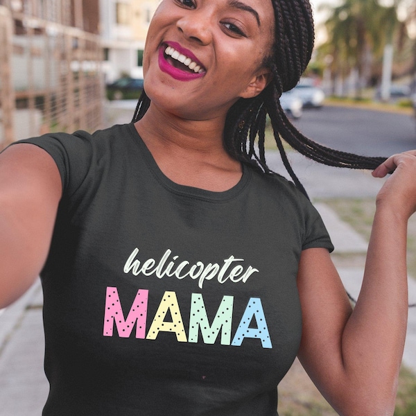 Helicopter Mom Shirt - Etsy