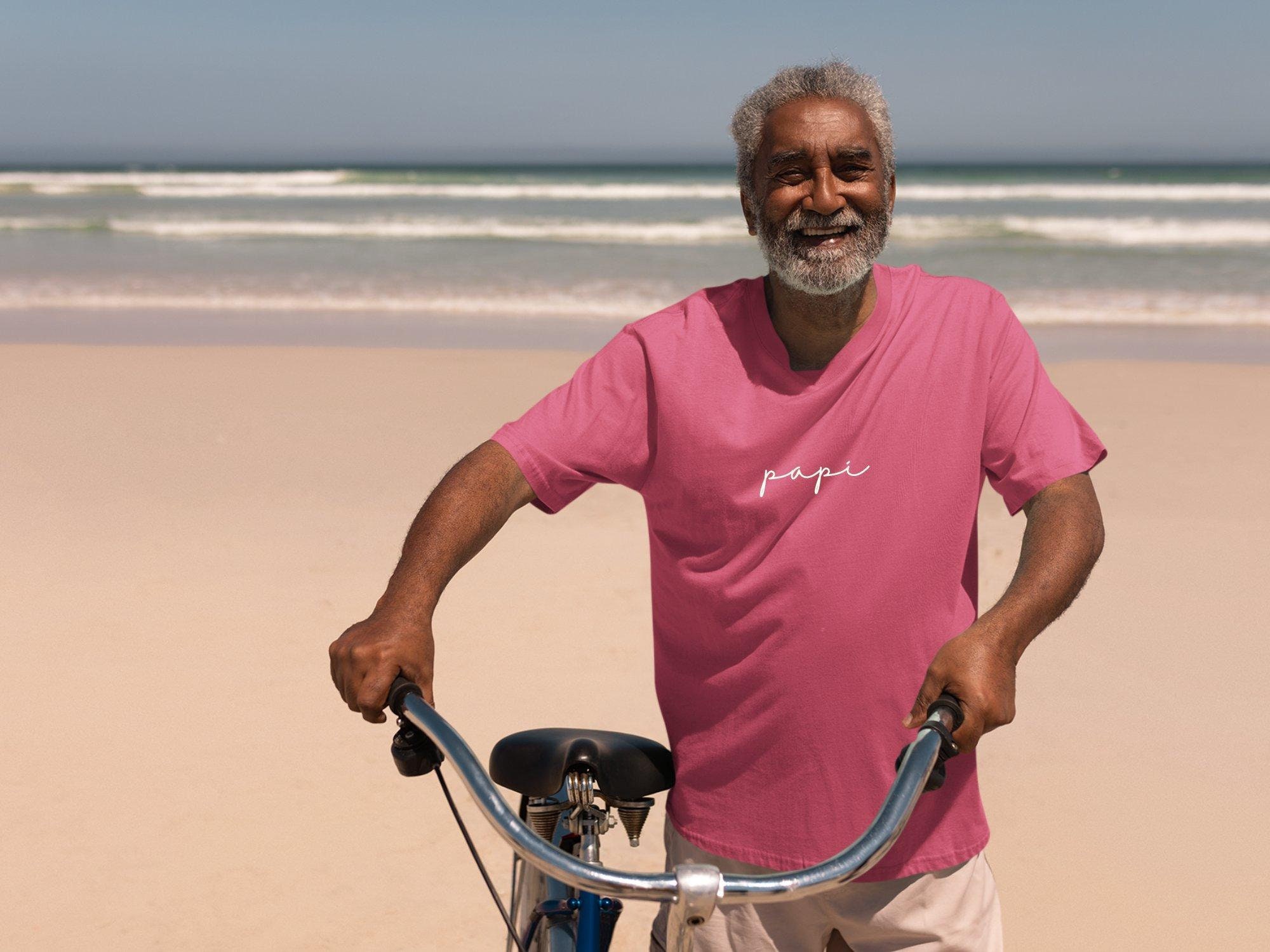 Minimalist Cursive Papi T-shirt, Spanish Grandpa Shirt, Pregnancy ...