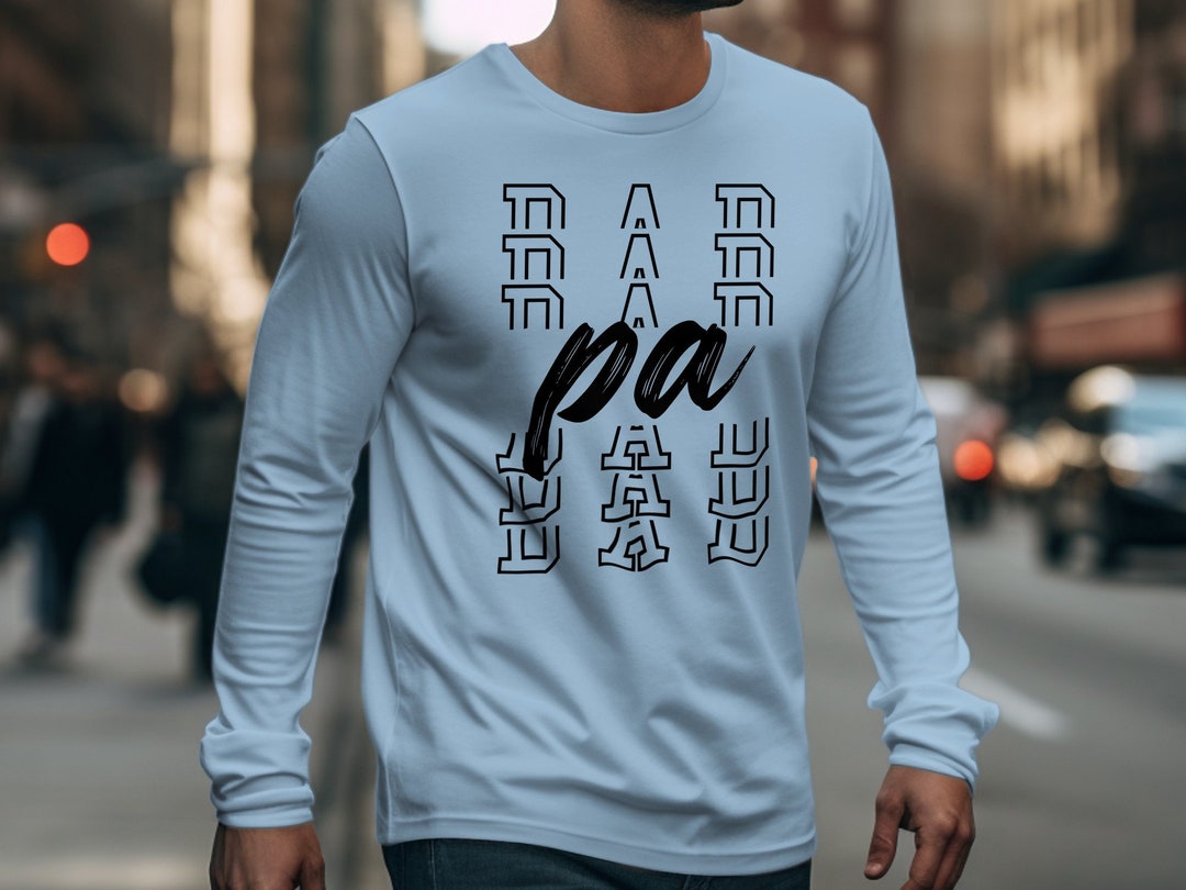 Pa and Dad Afrikaans Nickname Long Sleeve Tee Fathers Day - Etsy