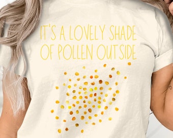 Pollen When Flowers Can't Keep It in Their Plants Funny Garden Sign ...