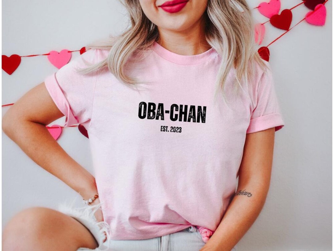 Oba-chan to Be japanese Grandma Sweatshirt, Oba-chan Est. 2023 T-shirt ...