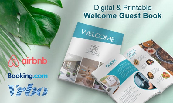 Digital Welcome Book / Guest Guide / House Manual for Your - Etsy