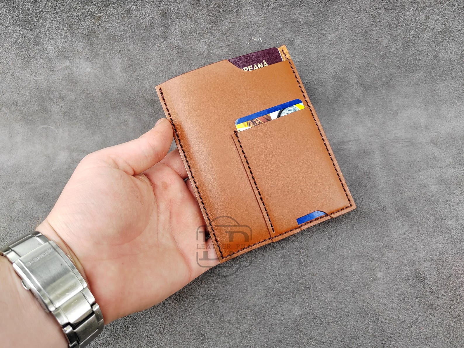 Leather Passport Simple Cover Pattern PDF for Travel for Cards Leather ...