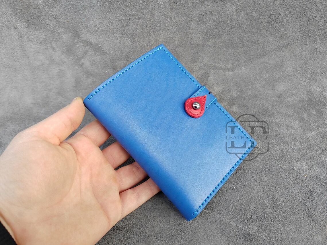 Leather Passport Cover Pattern PDF for Travel for Cards Plane Ticket ...