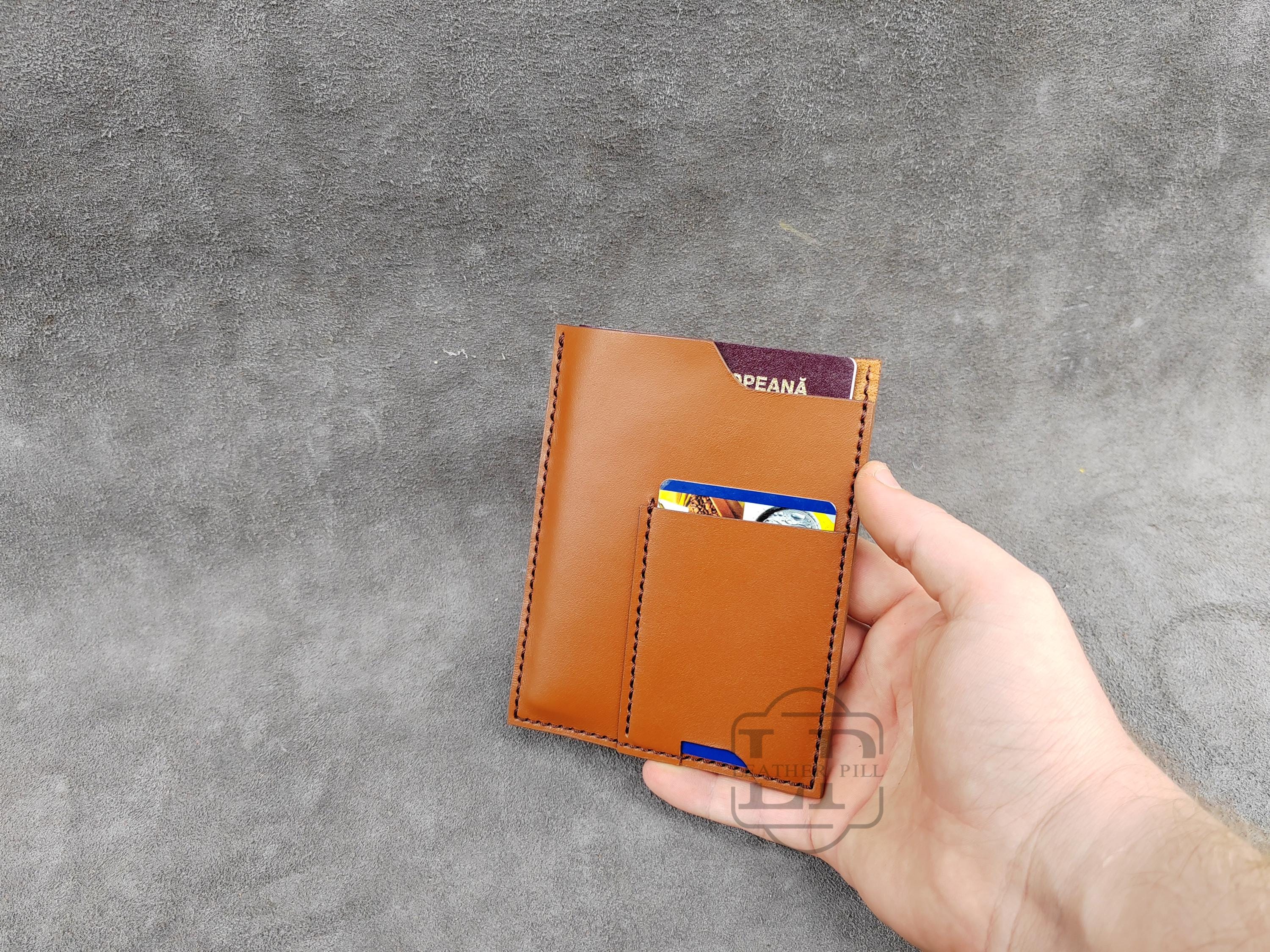 Leather Passport Simple Cover Pattern PDF for Travel for Cards Leather ...