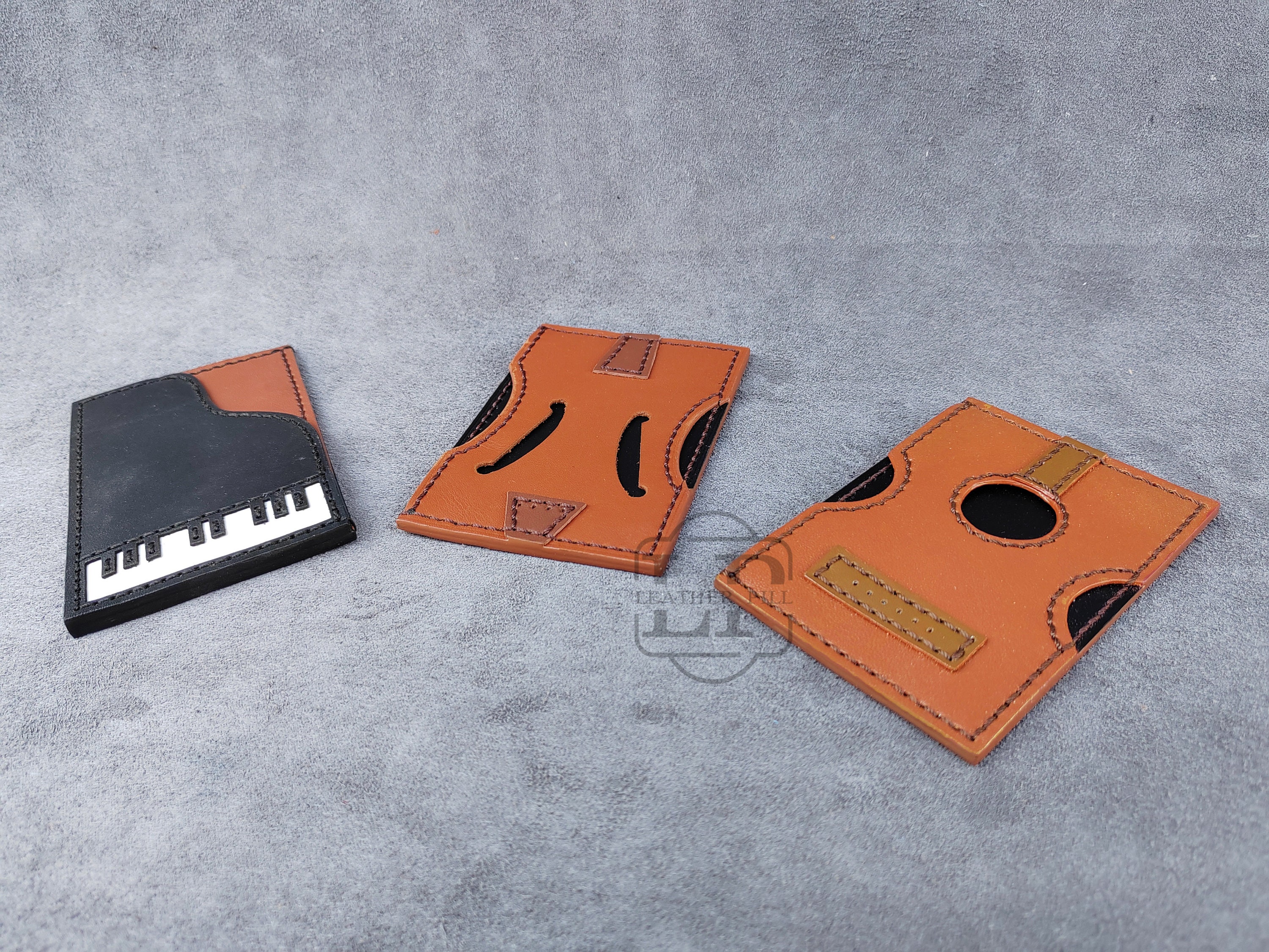 Instruments Card Holders Piano Guitar Violin Musical Port Cards Fun PDF ...