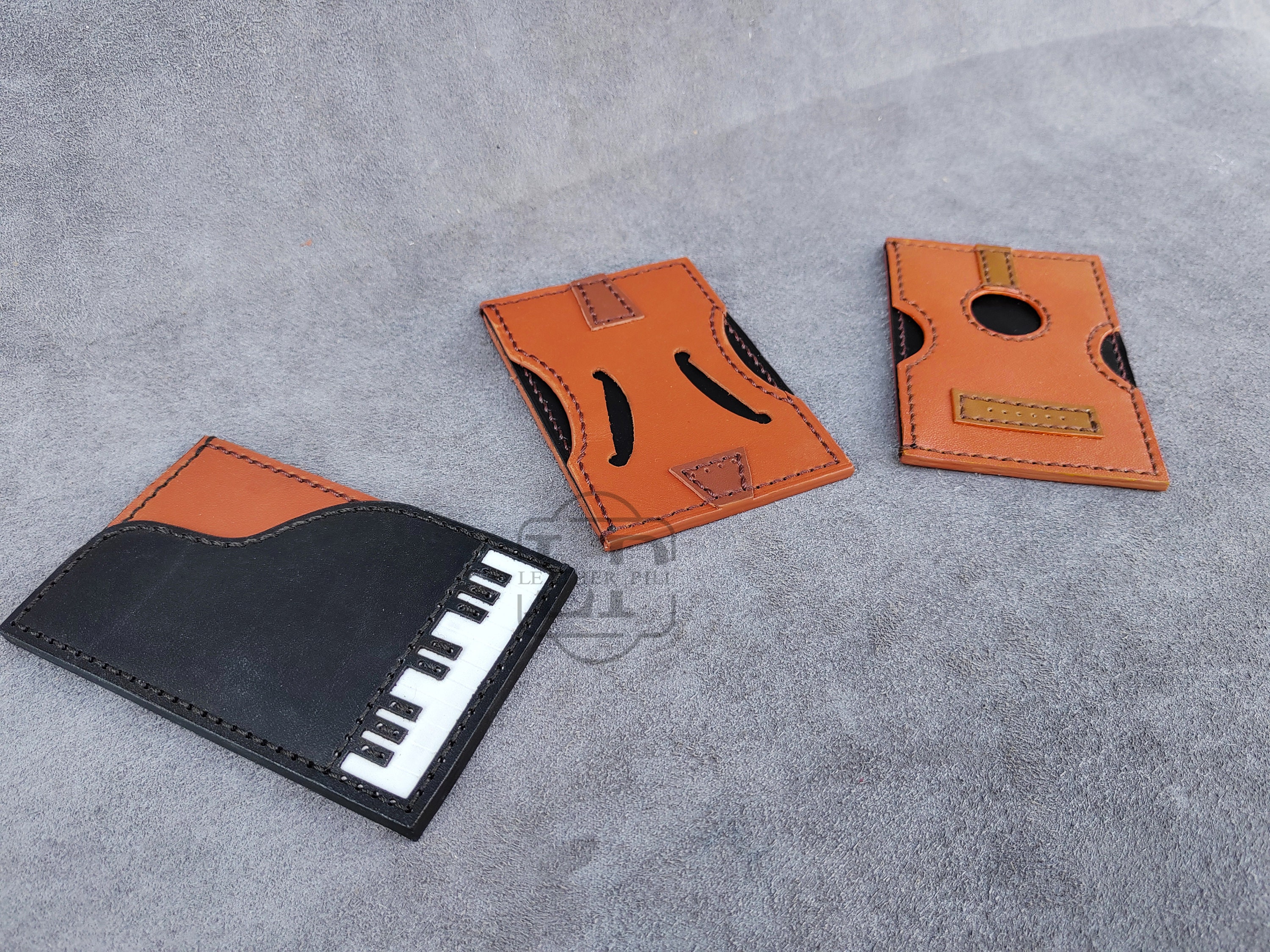Instruments Card Holders Piano Guitar Violin Musical Port Cards Fun PDF ...