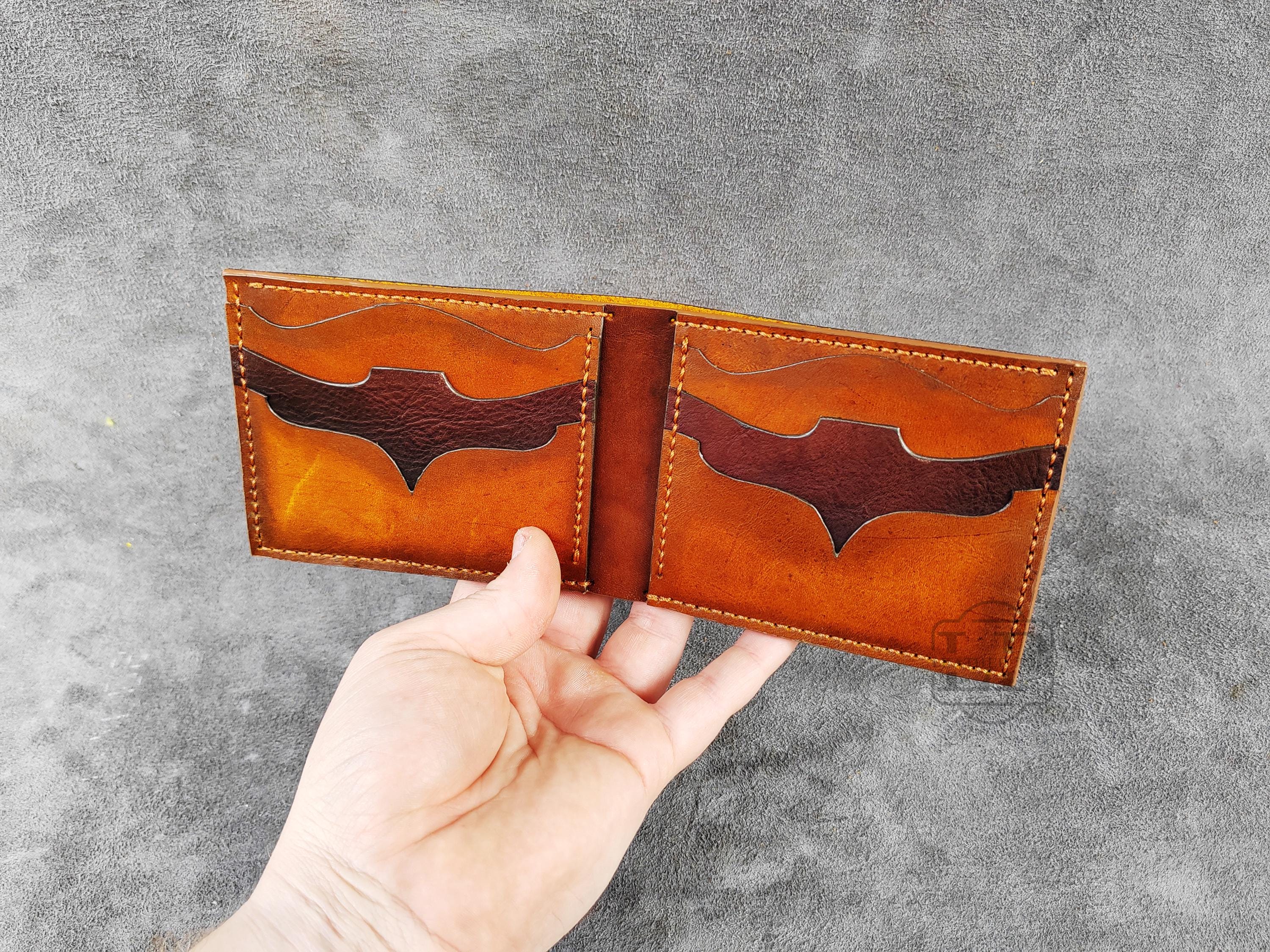 Set of 2 Wallet Cowboy Bi Fold Horizontal and Normal PDF Vintage ...