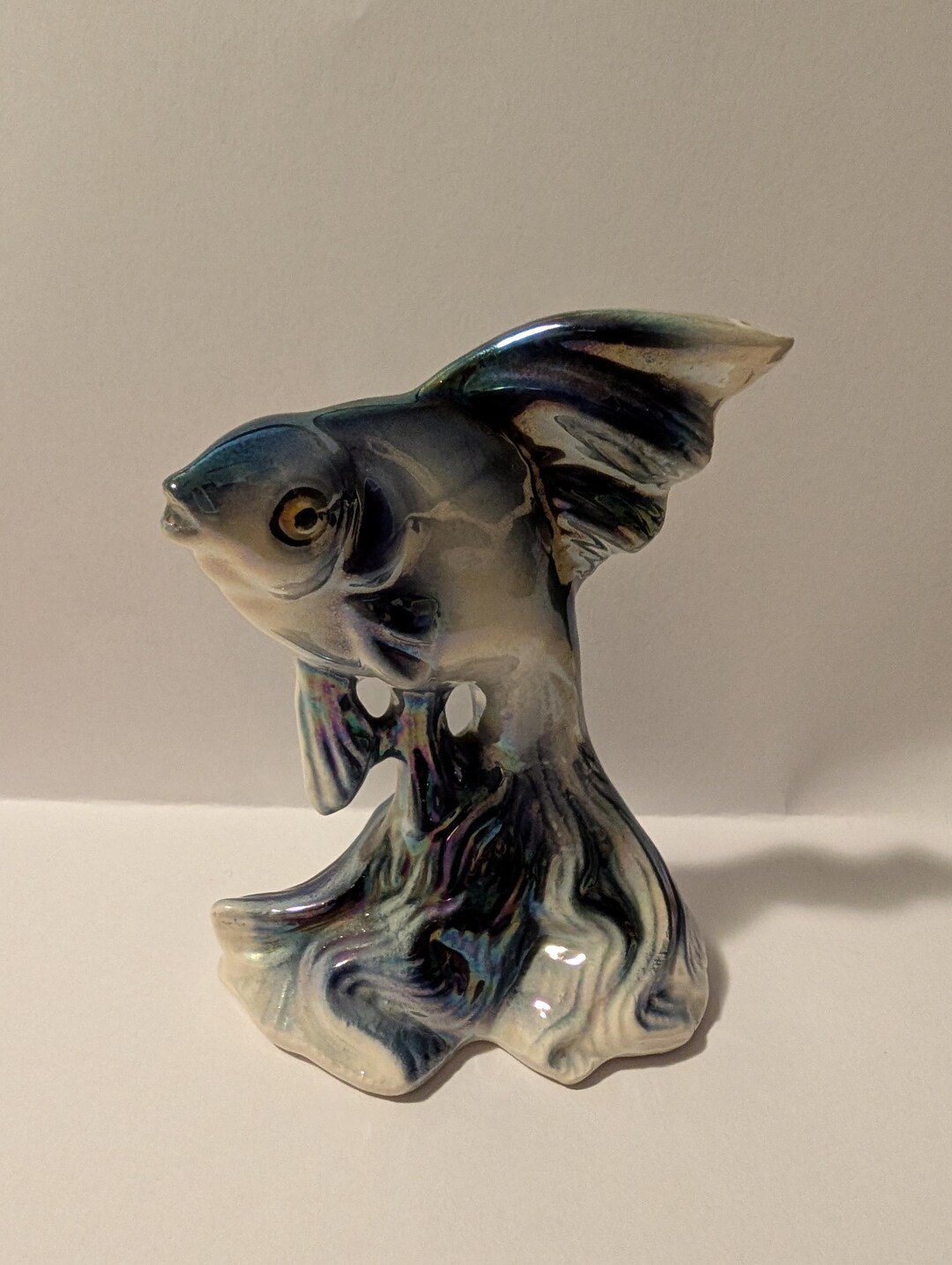 Vintage JEMA Lustreware Holland Fish Figurine - Etsy