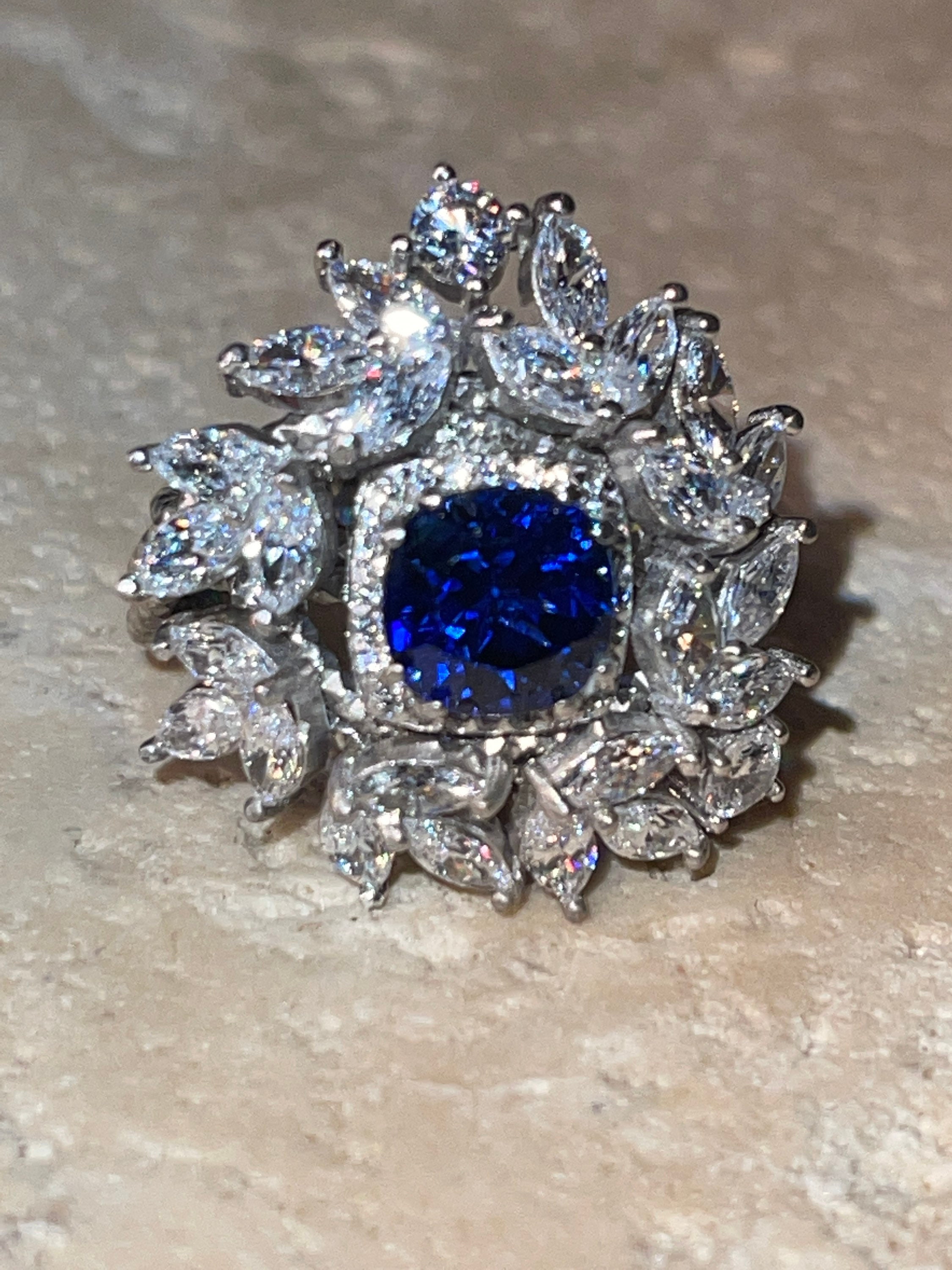 Sapphire Ring - Etsy