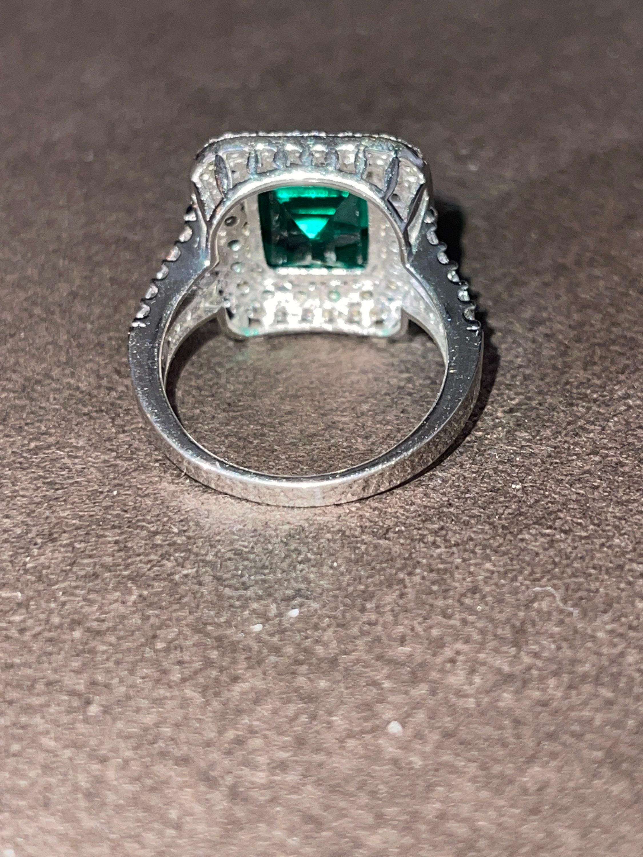 Emerald Ring - Etsy