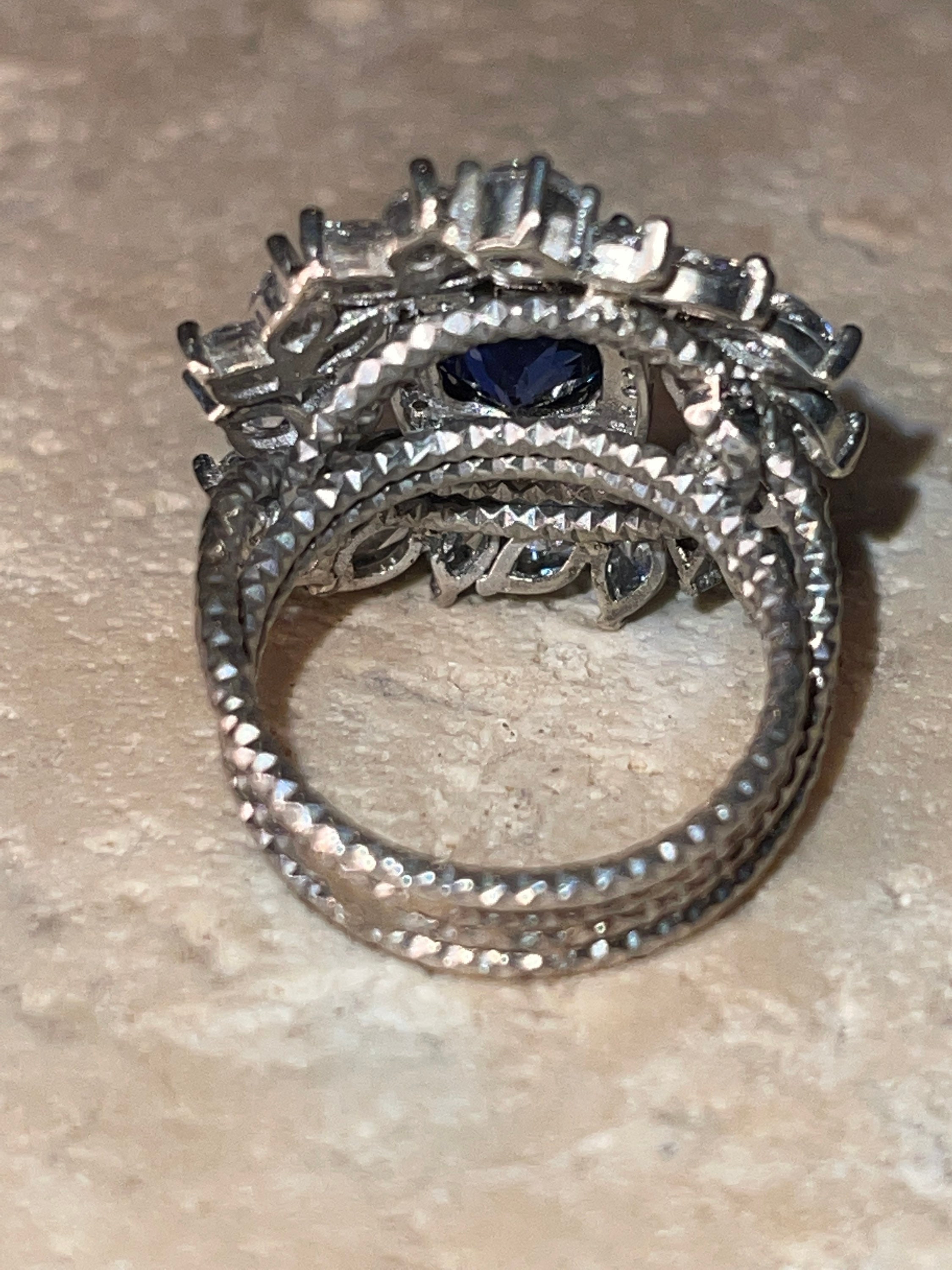 Sapphire Ring - Etsy