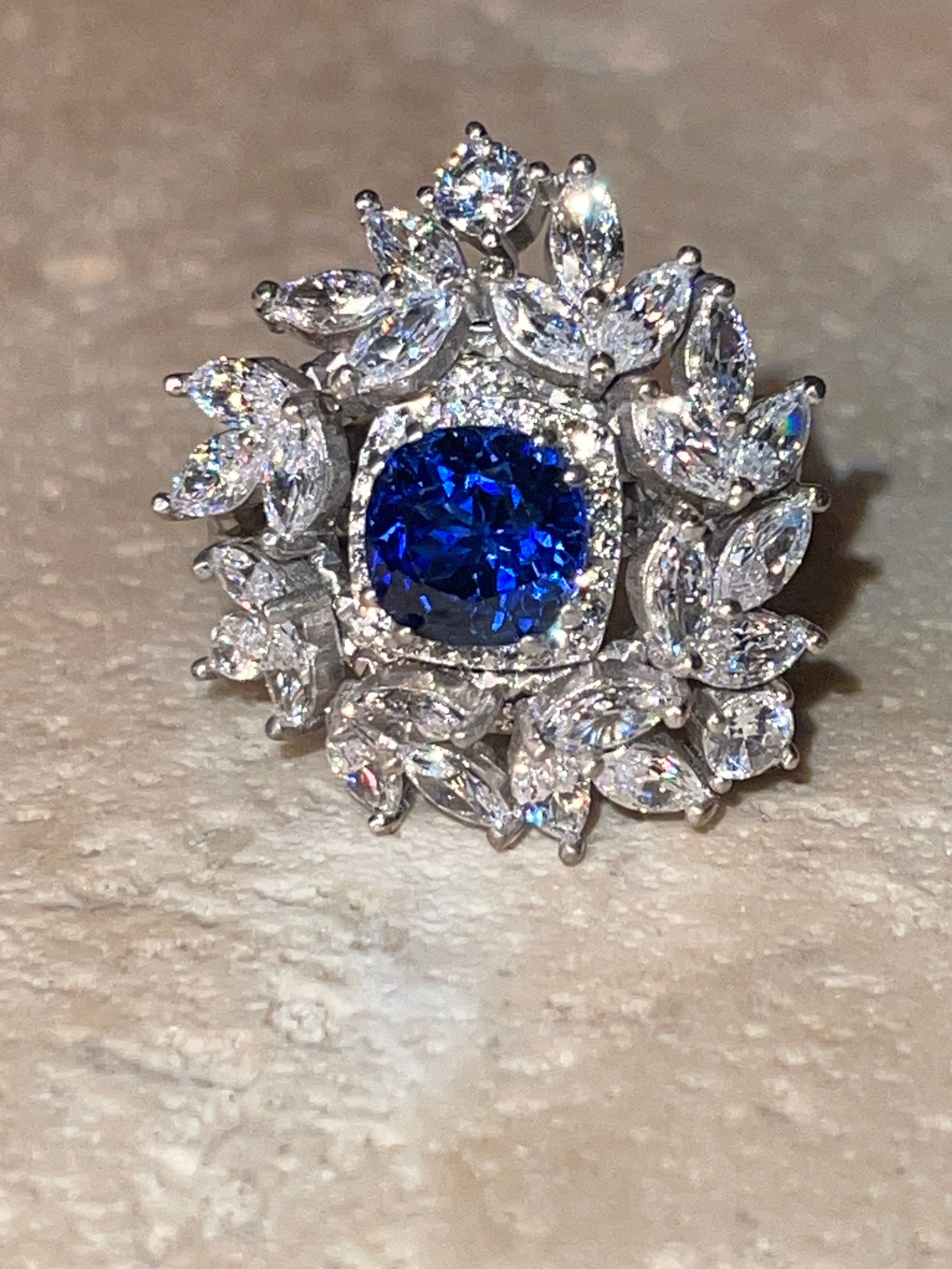 Sapphire Ring - Etsy