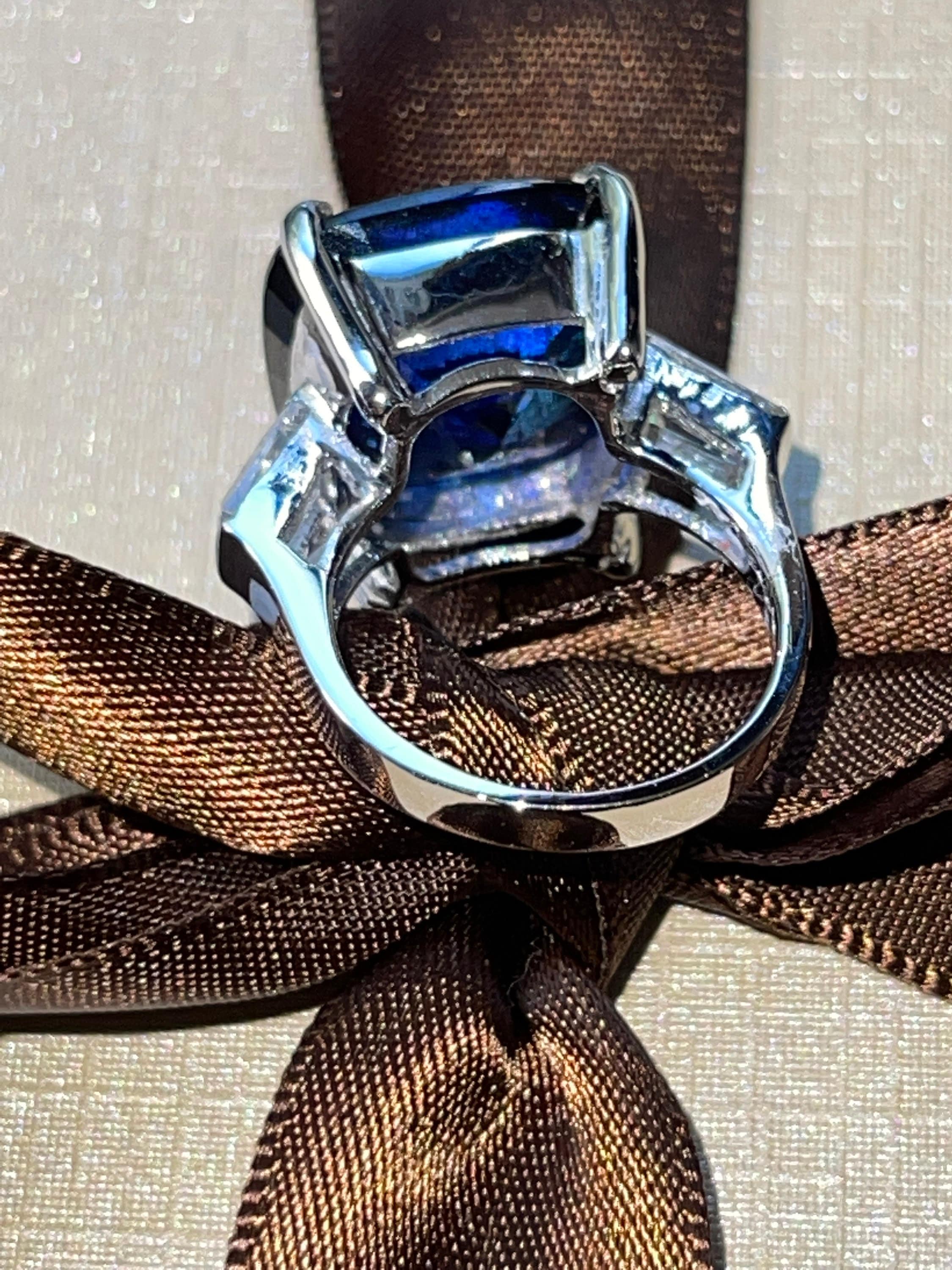 Sapphire Ring - Etsy