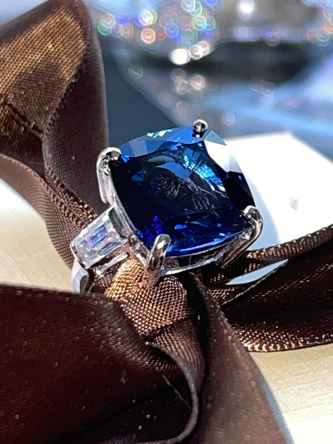 Sapphire Ring - Etsy