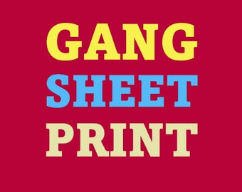 Pocket Size Dtf Transfer Custom, Gang Sheet, Full Color DTF, DTF Print ...