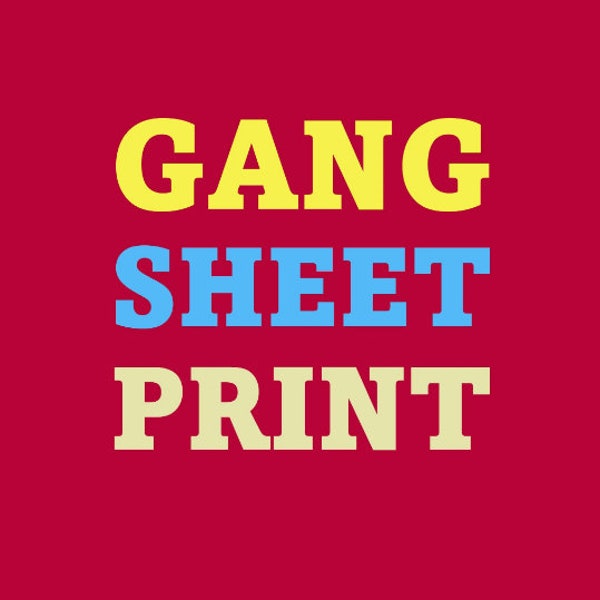 Gang Sheet Designs - Etsy