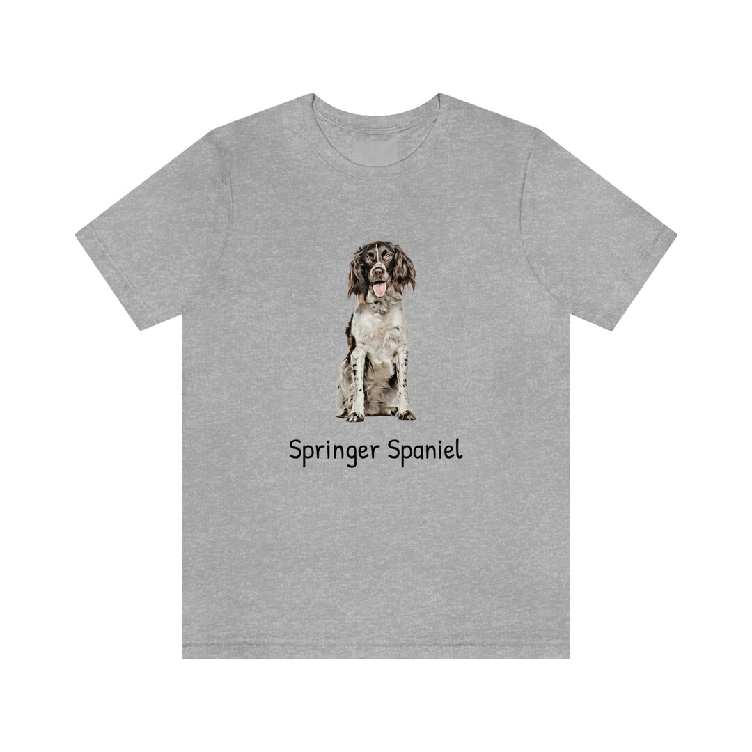 Springer Spaniel Custom T-shirt Personalized Dog Shirt springer Spaniel ...