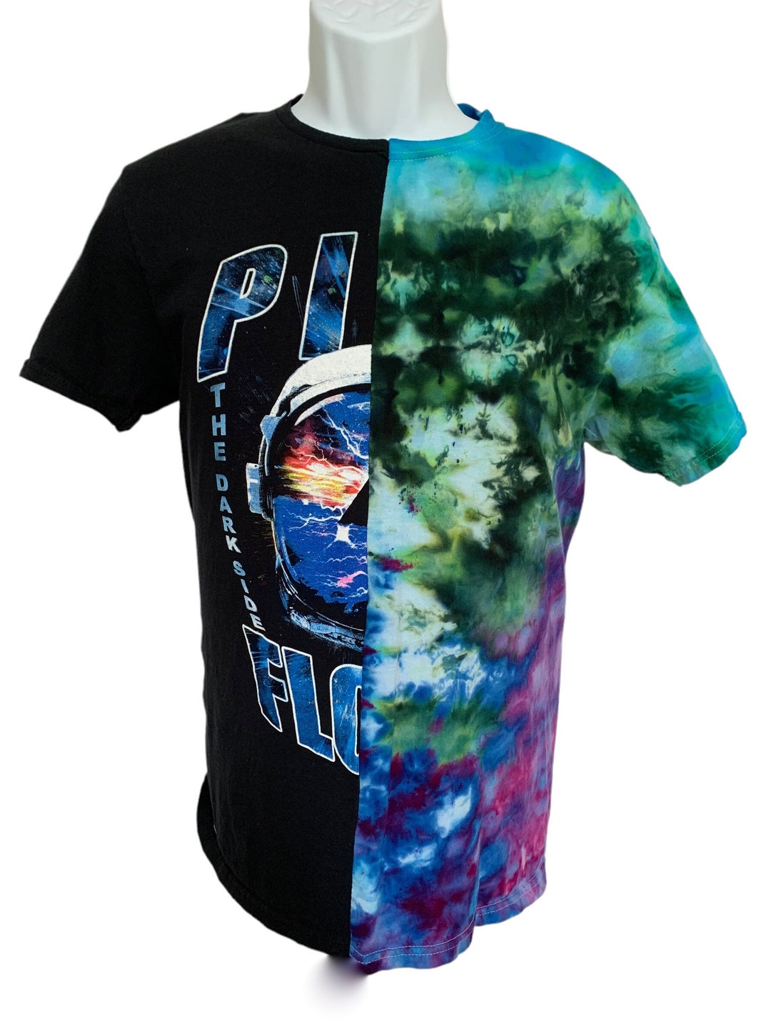 PINK VOID 1 (medium), Pink Floyd, Tie Dye, Custom Shirt, Fun, Handmade ...