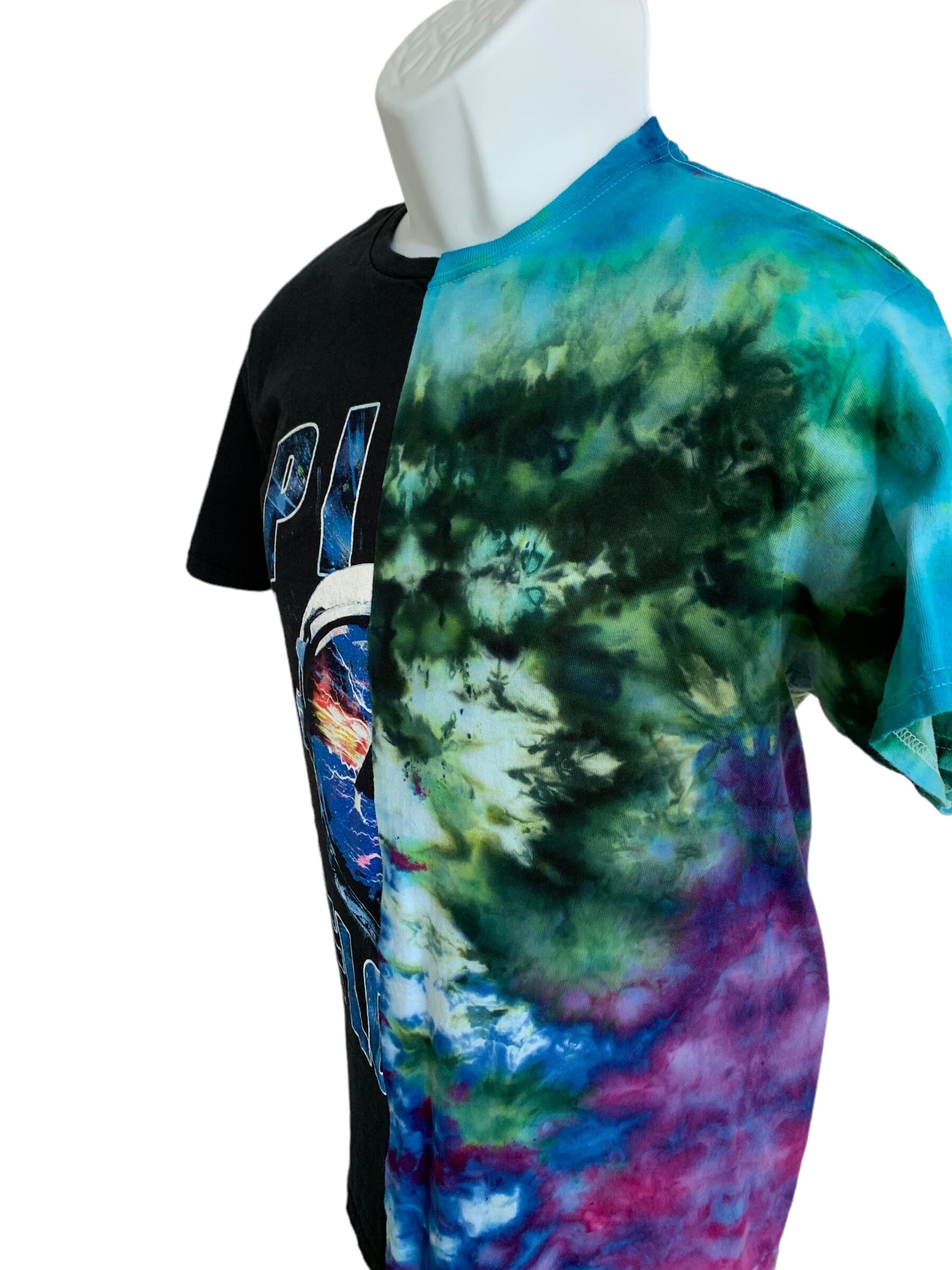 PINK VOID 1 (medium), Pink Floyd, Tie Dye, Custom Shirt, Fun, Handmade ...