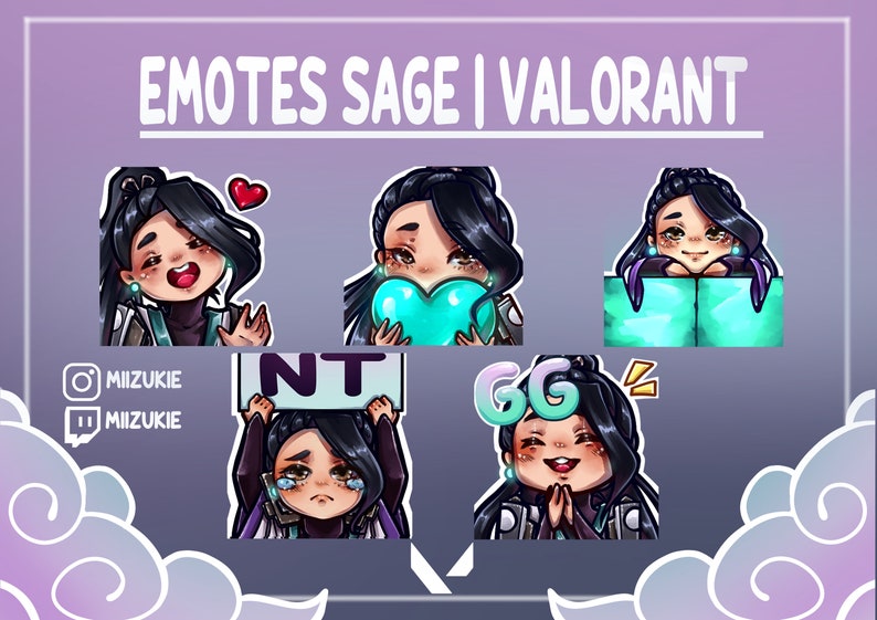 Emotes Sage VALORANT for Discord/twitch - Etsy Israel