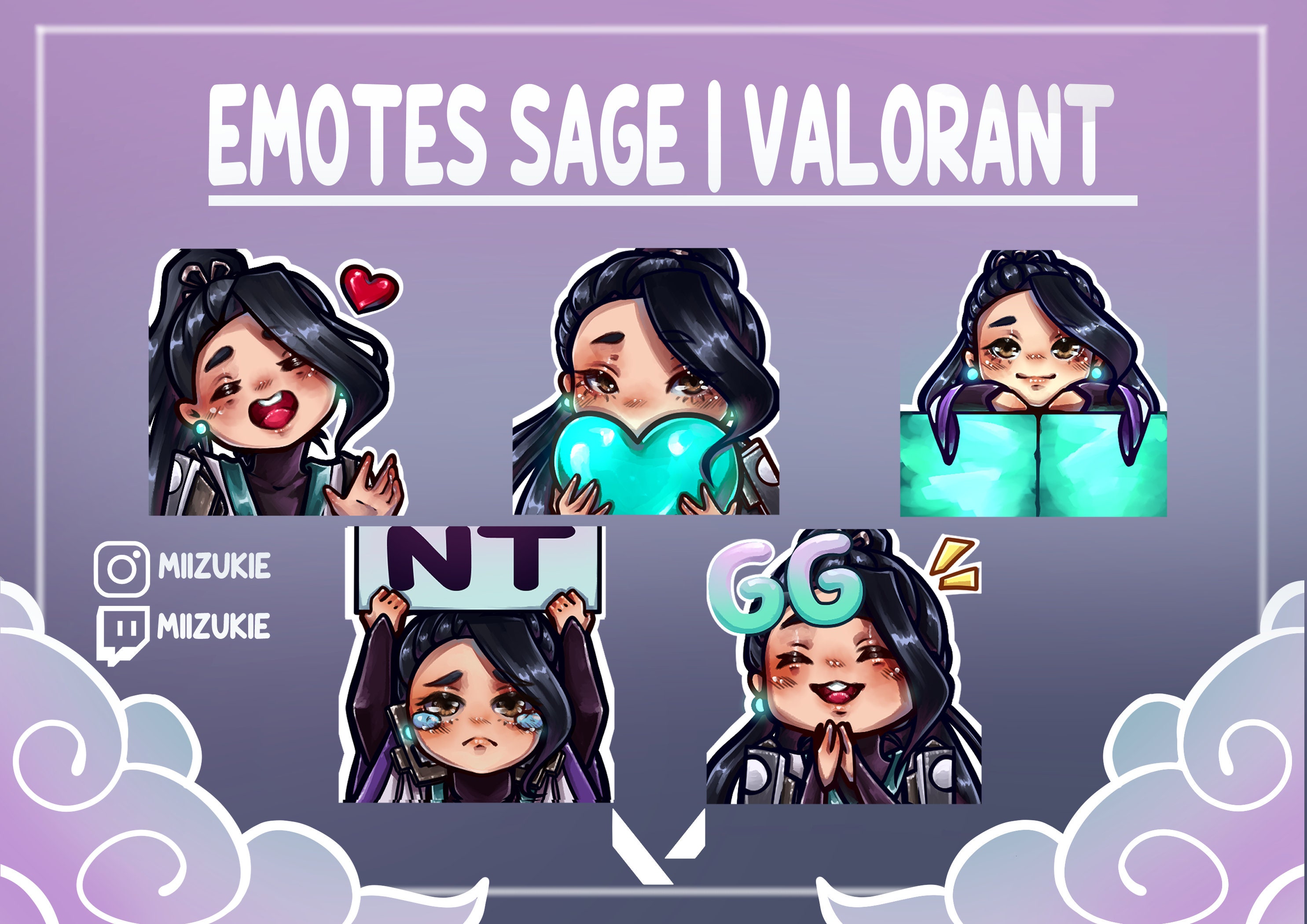 Emotes Sage VALORANT for Discord/twitch - Etsy Israel