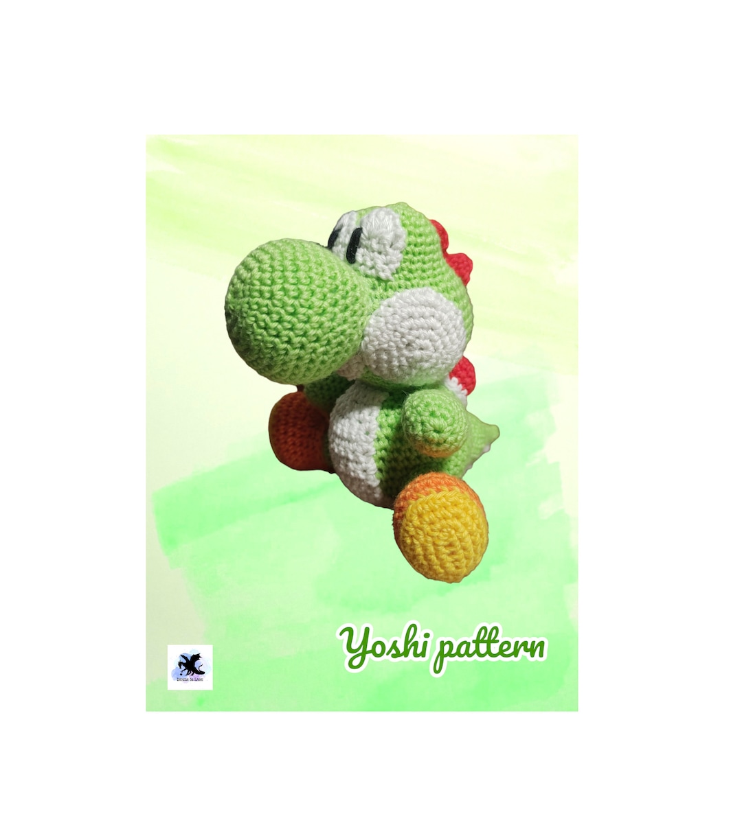 Pattern Yoshi - French and English - Etsy