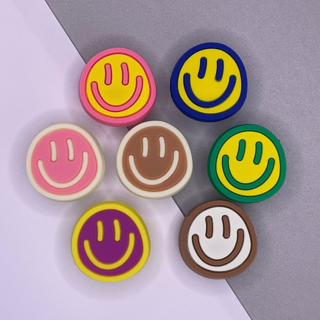 Smiley Face Croc Charm Collection Shoe Charm Shoe Accessories - Etsy